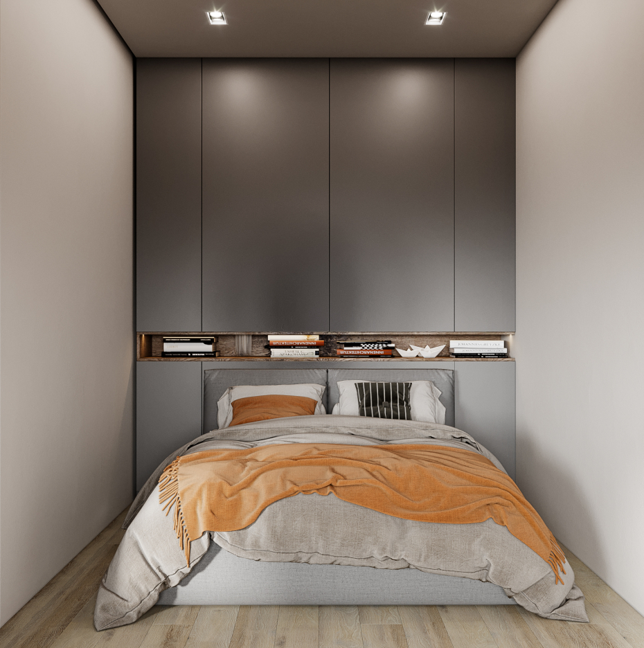 3d visualization Studio design visualization for a young couple ...