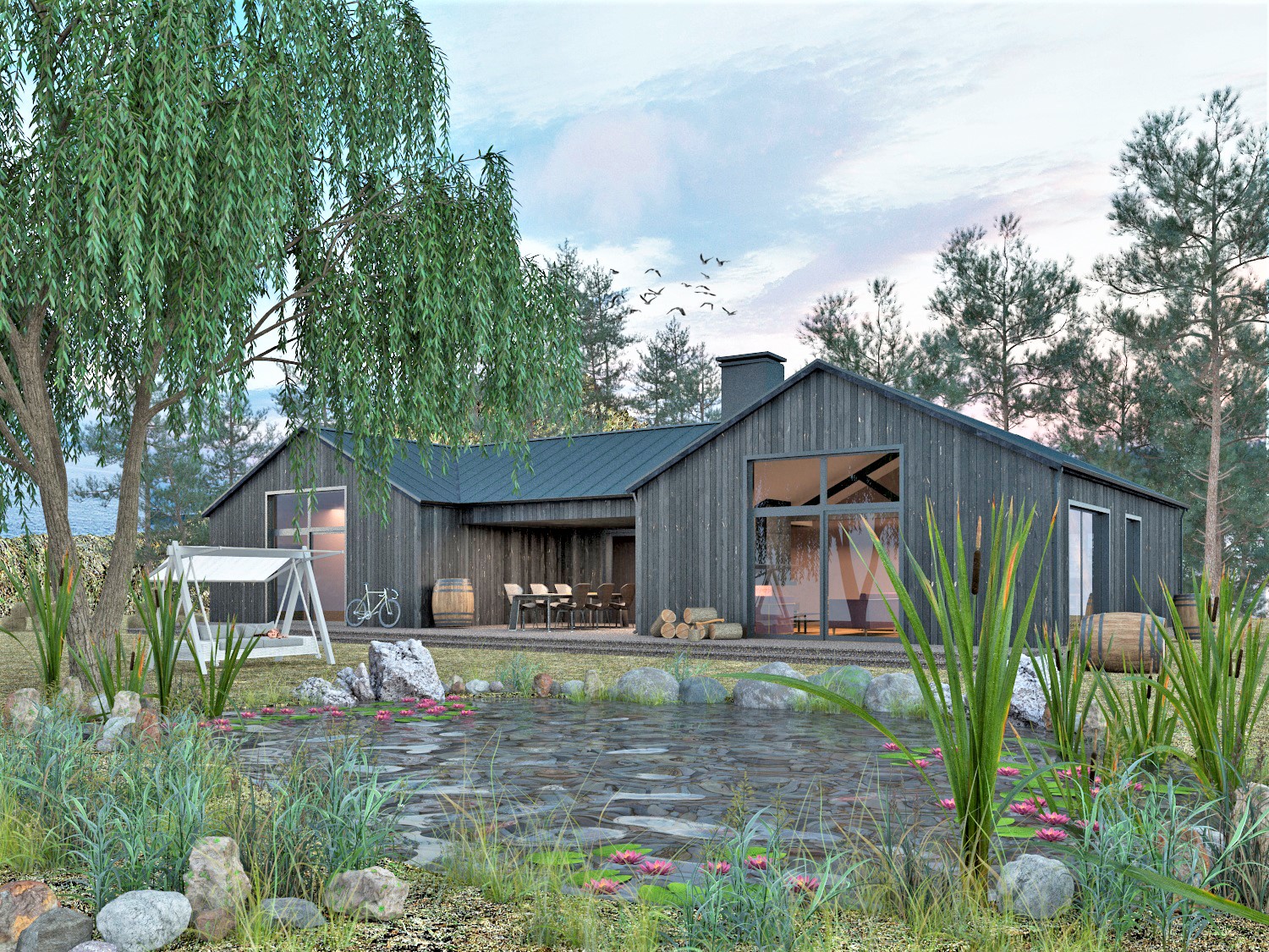 3d visualization Camping | 3dlancer.net