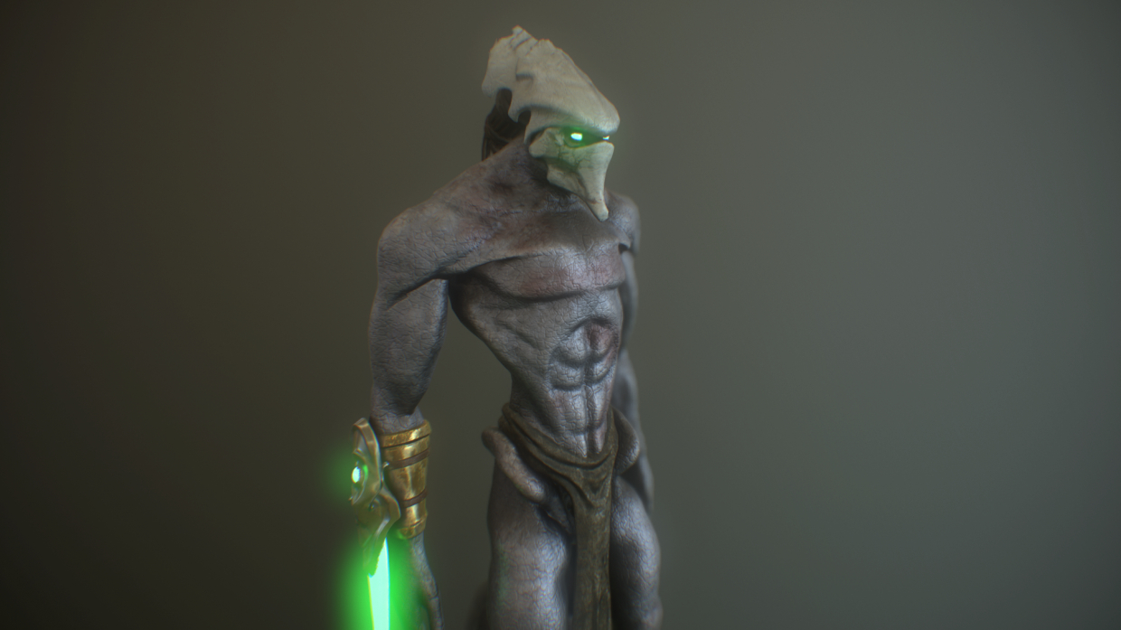 3d visualization Protoss | 3dlancer.net