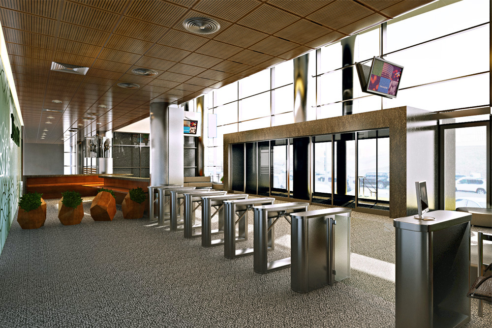 3d visualization Diamond Hall | 3dlancer.net