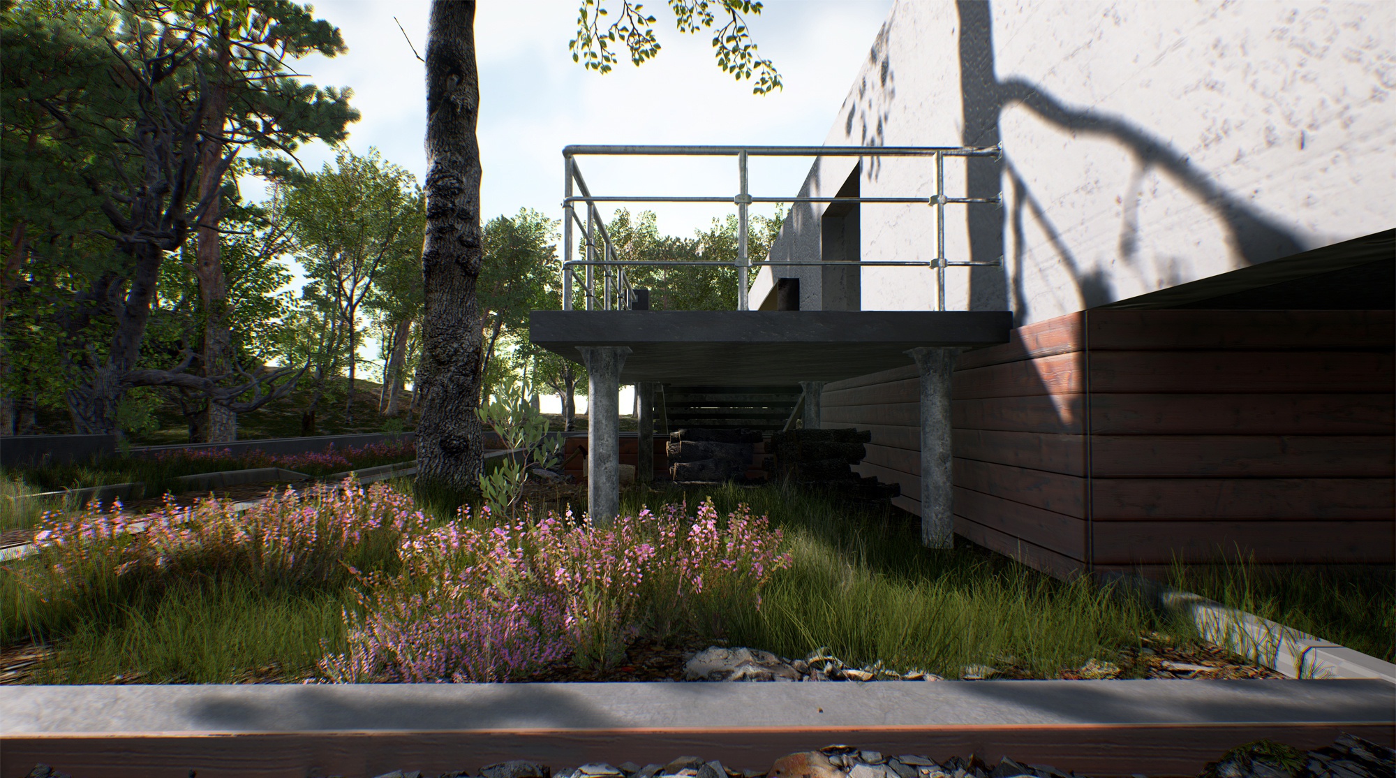 3d visualization the exterior of the unreal engine 4 | 3dlancer.net