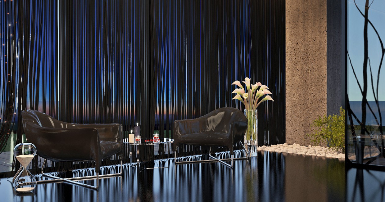 3d visualization Reception House | 3dlancer.net