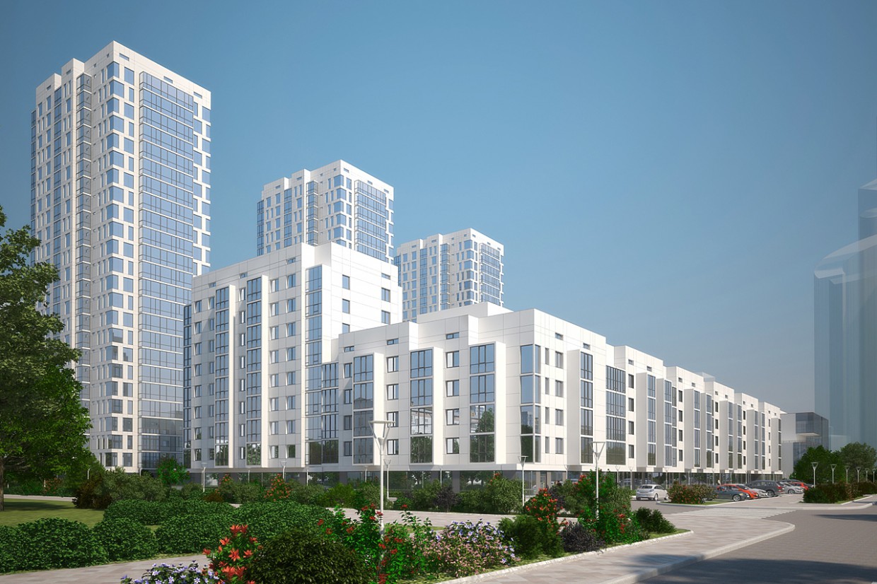 3d visualization Living complex | 3dlancer.net