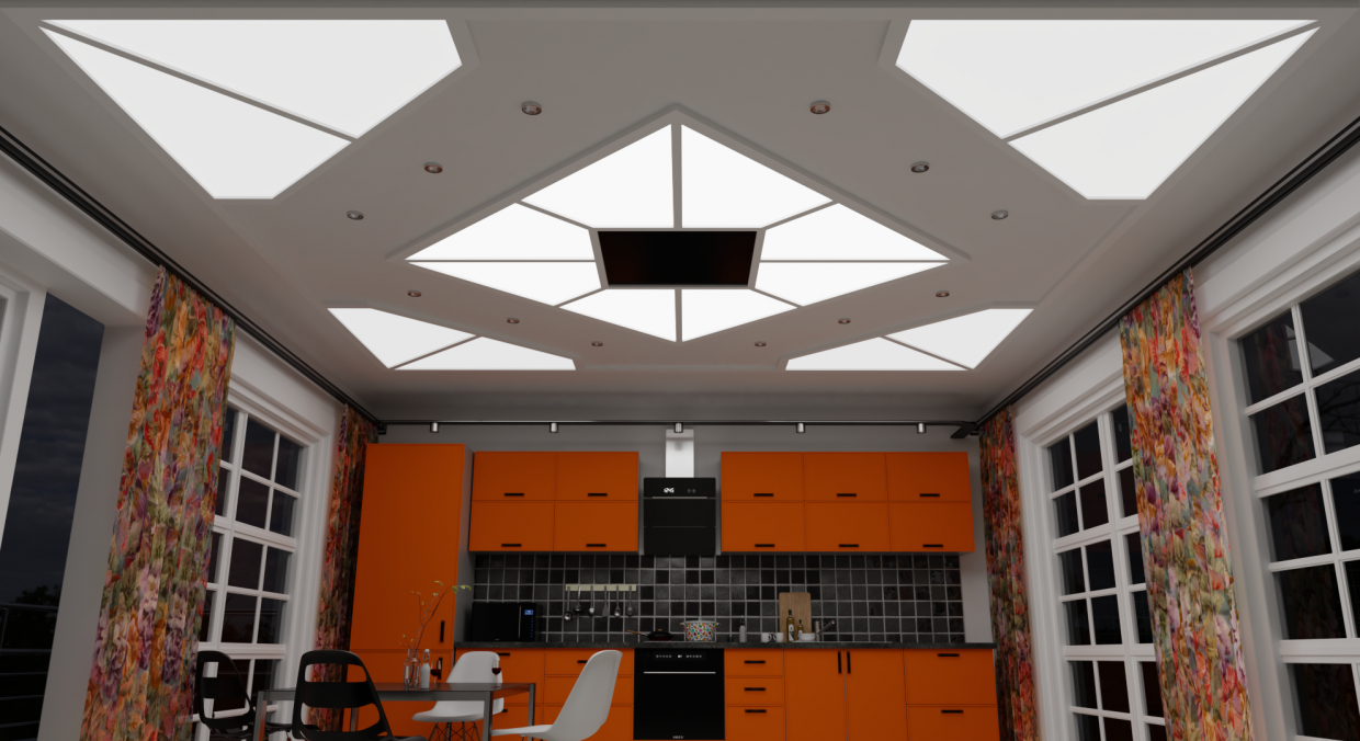 3d visualization ceilings | 3dlancer.net