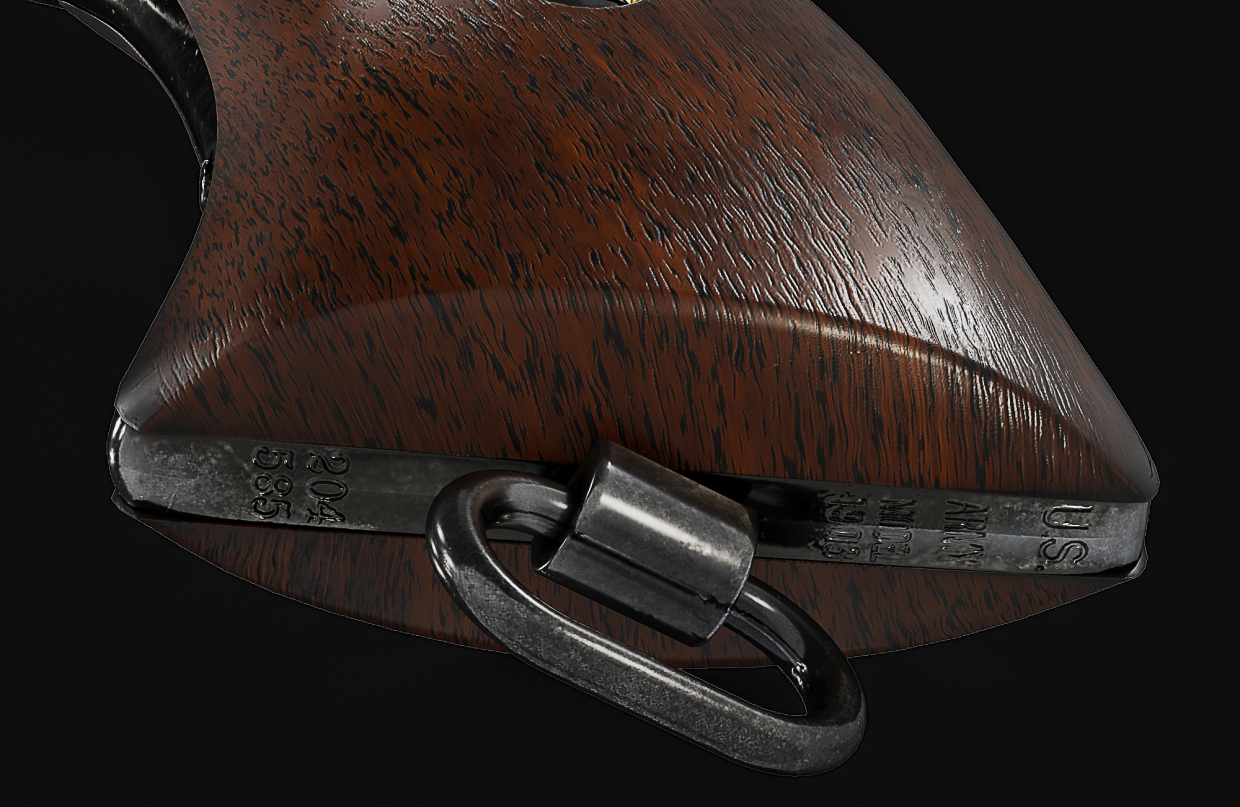 3d visualization Colt-Revolver-1903 | 3dlancer.net