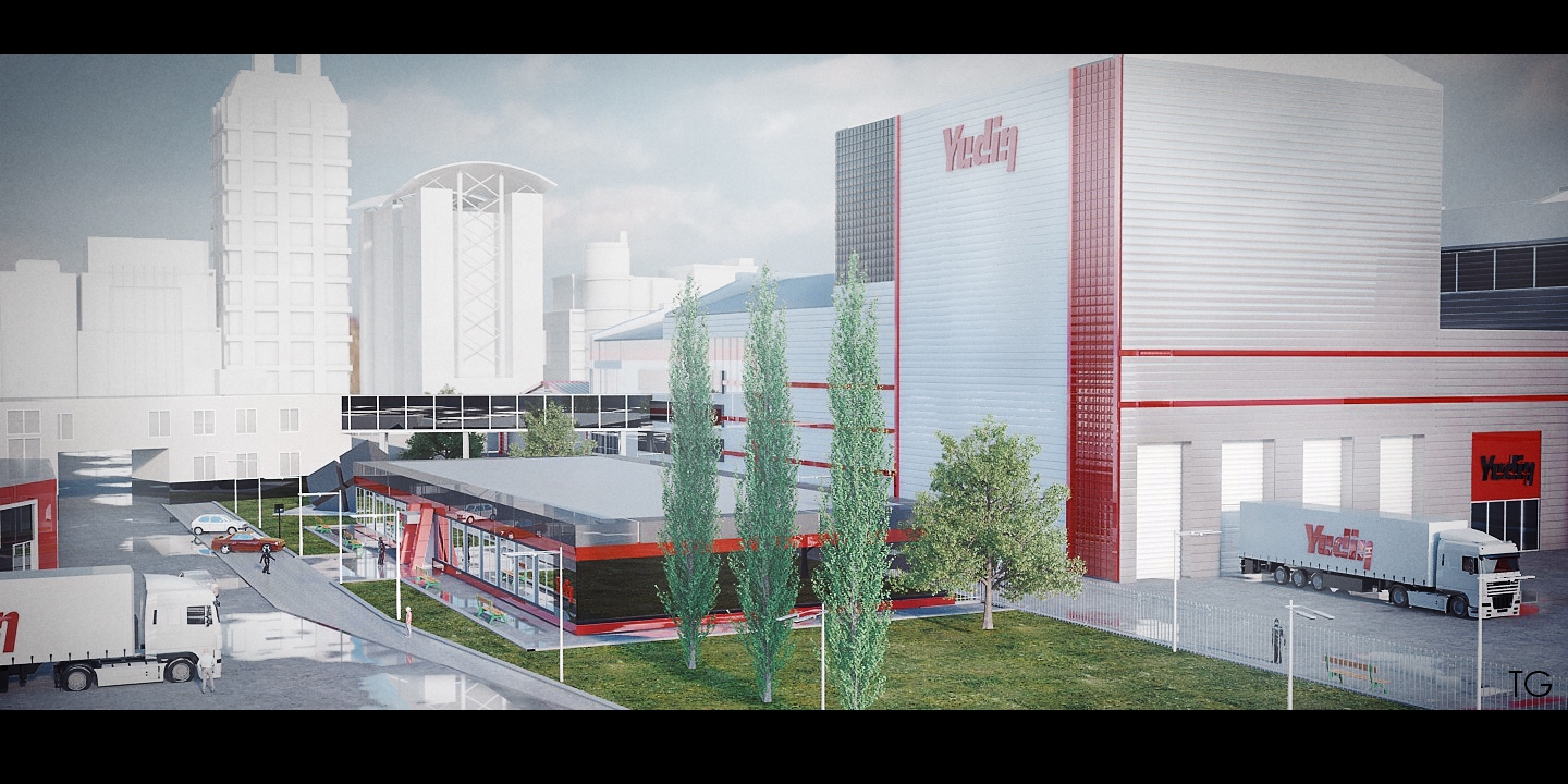 3d visualization Factory | 3dlancer.net