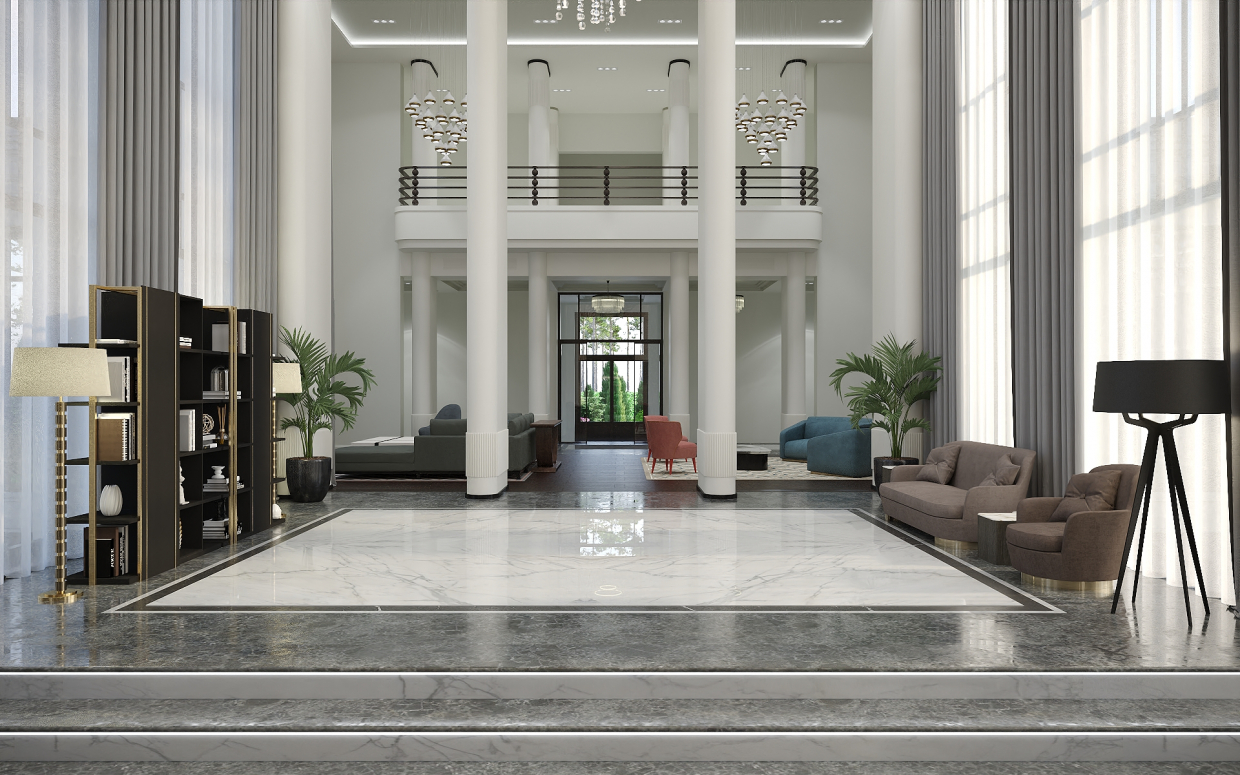 3d visualization Entry group.. | 3dlancer.net