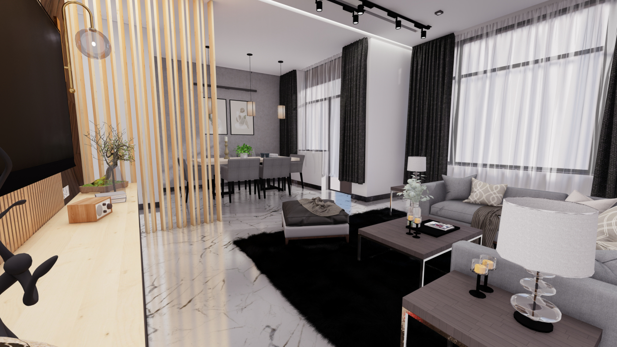 3d visualization Living rooms | 3dlancer.net