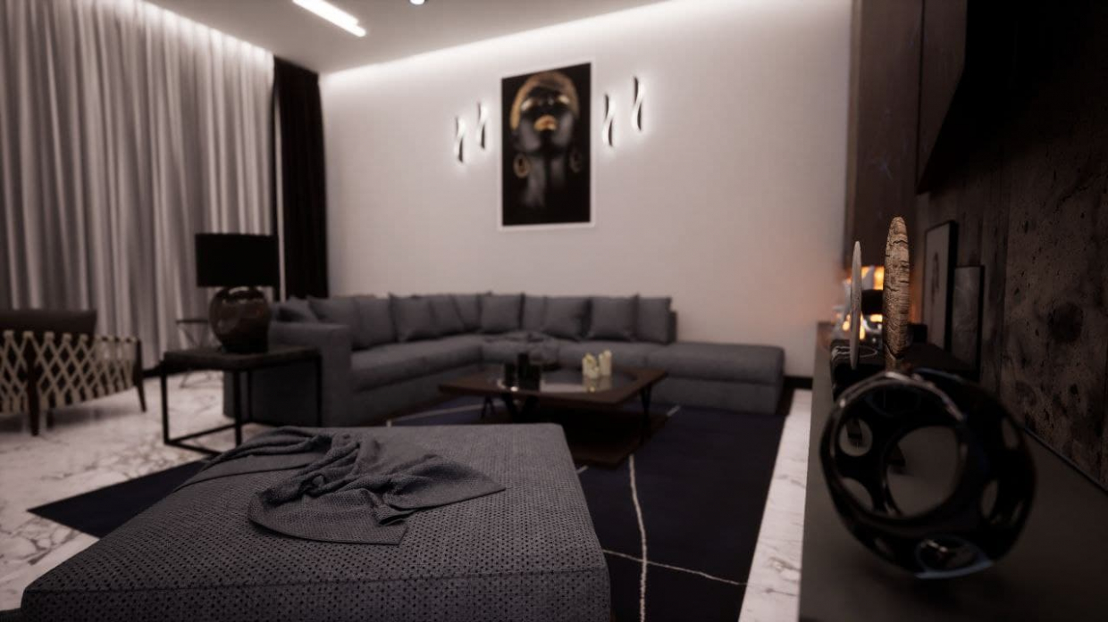 3d visualization Living rooms | 3dlancer.net