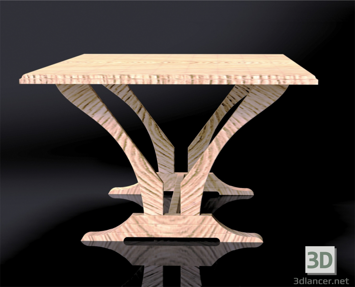 3d model Solid wood table | 69104 | 3dlancer.net
