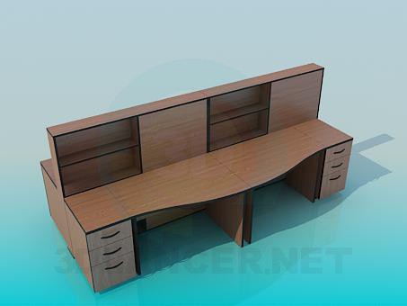 3d model office Tables | 2121 | 3dlancer.net
