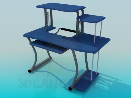 3d model Computer table | 131 | 3dlancer.net