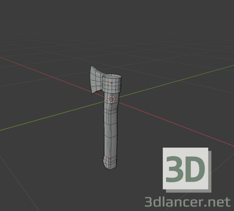 Modèle 3D Hache (du monde réel (normal)) | 84136 | 3dlancer.net