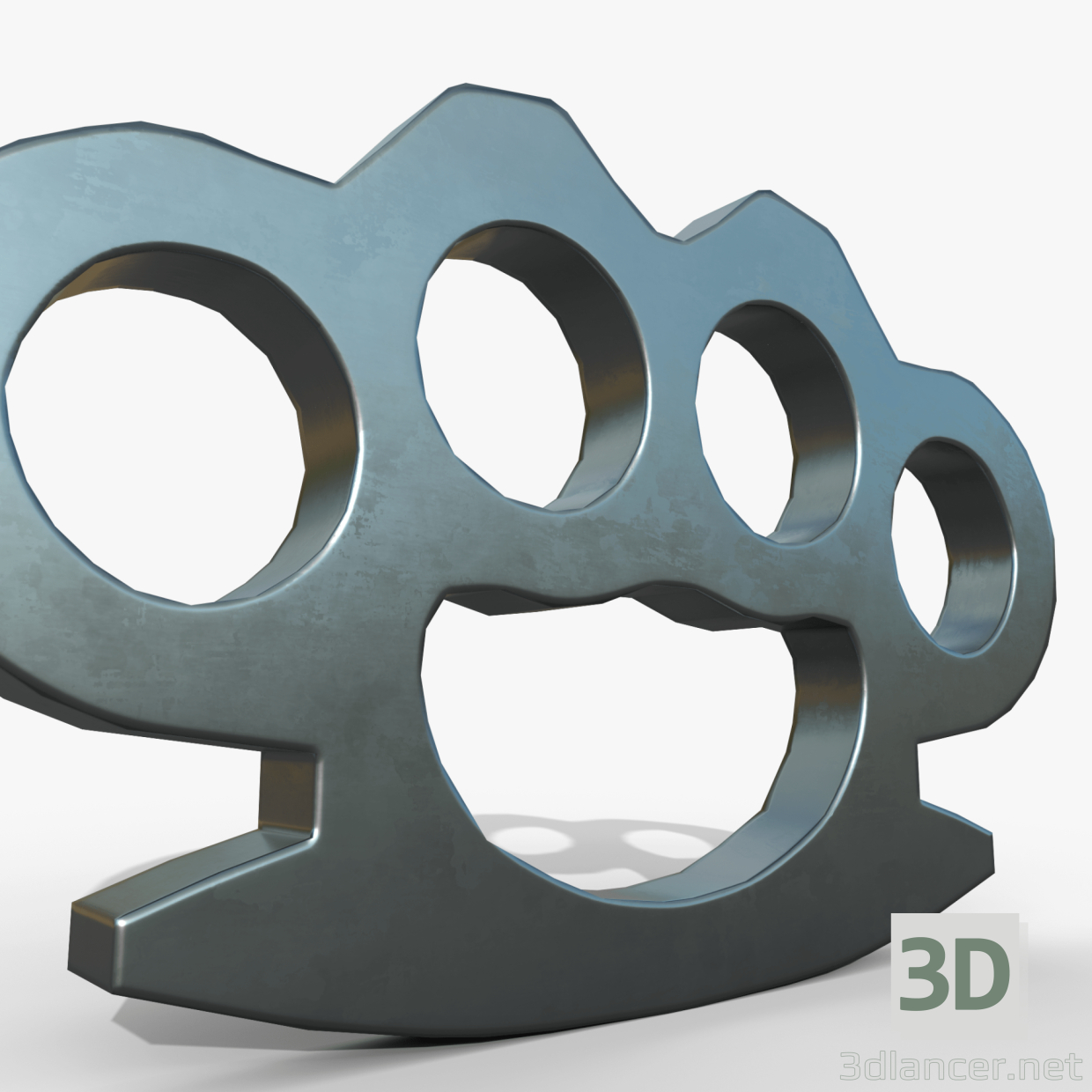 3d model brass knuckles | 88137 | 3dlancer.net