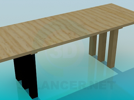 3d model Long table | 3143 | 3dlancer.net