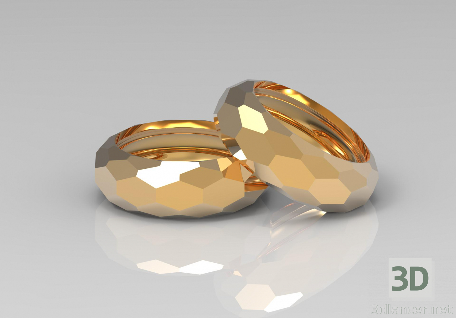 3d model Ring "Edge" | 31147 | 3dlancer.net