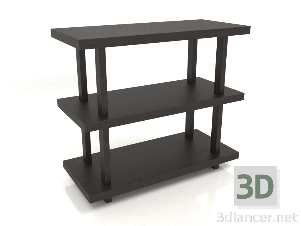 3d model Rack ST 01 (900x400x800, wood brown dark) | 77165 | 3dlancer.net