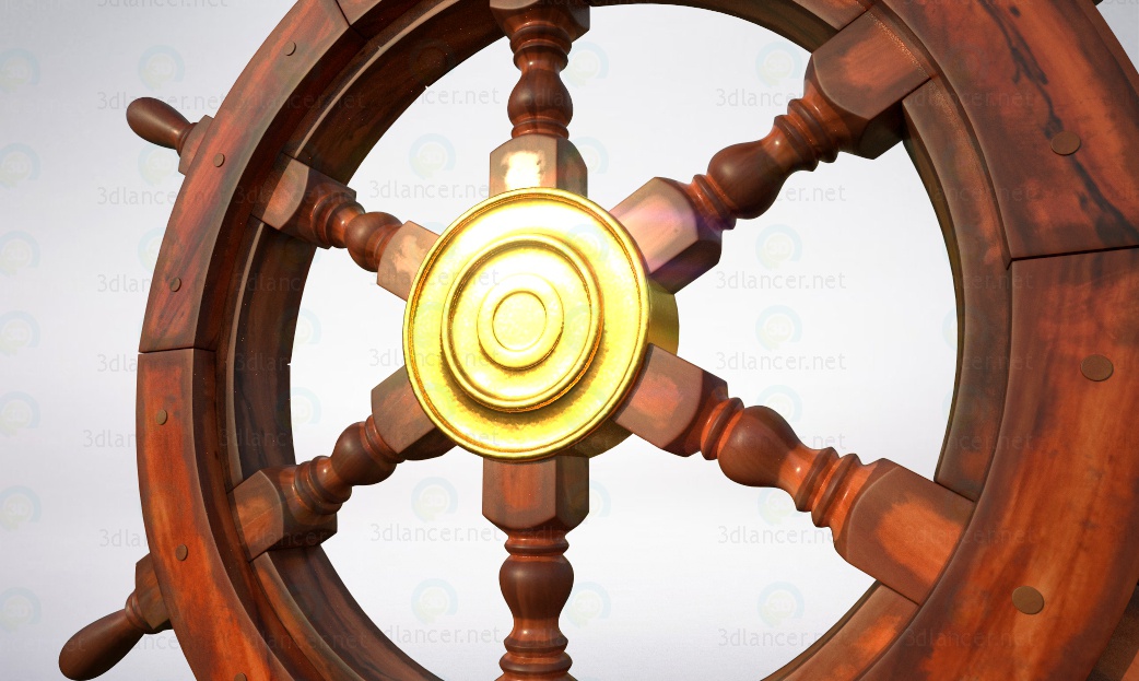 3d model Ships helm | 14017 | 3dlancer.net