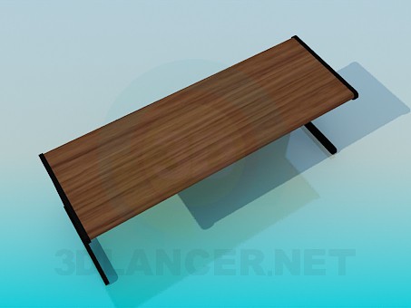 3d model Long desk | 9175 | 3dlancer.net
