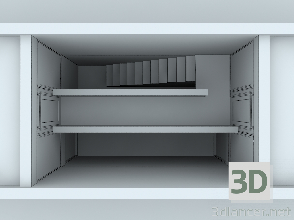 3d model Azuma House by Tadao Ando | 26176 | 3dlancer.net