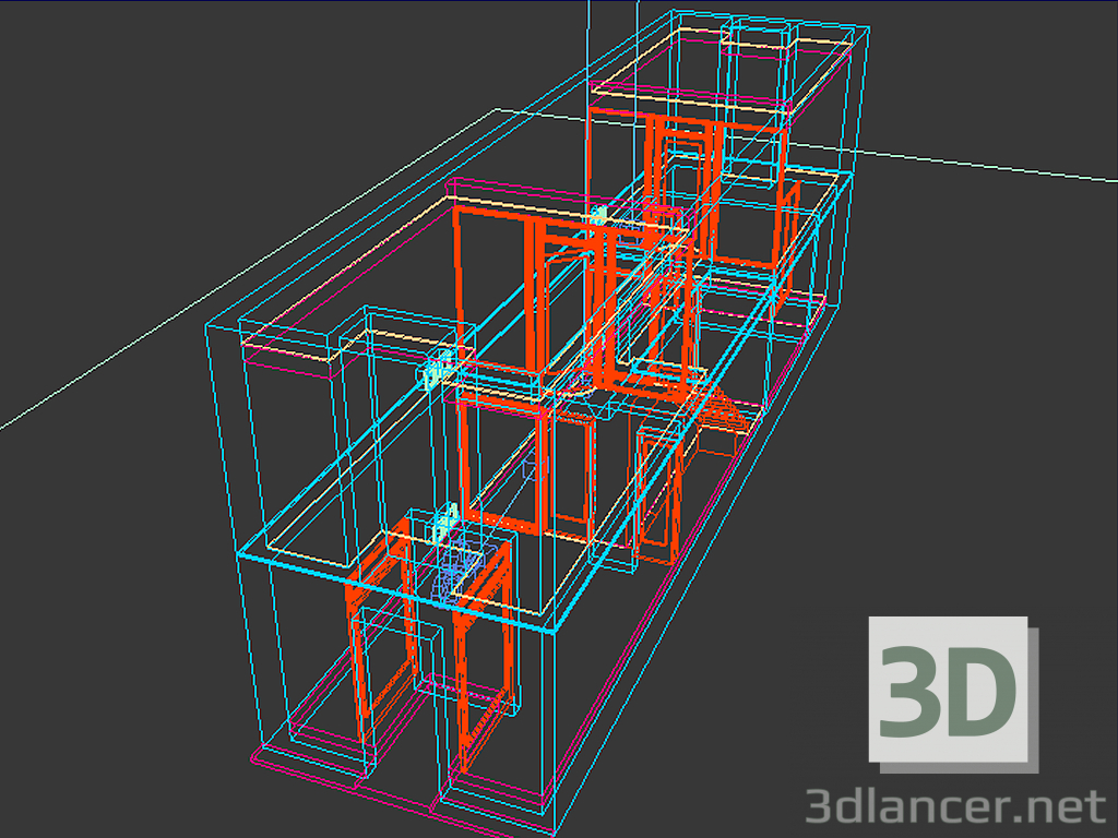 3d model Azuma House by Tadao Ando | 26176 | 3dlancer.net