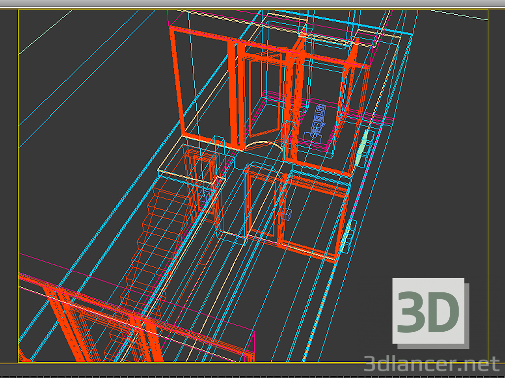 3d model Azuma House by Tadao Ando | 26176 | 3dlancer.net