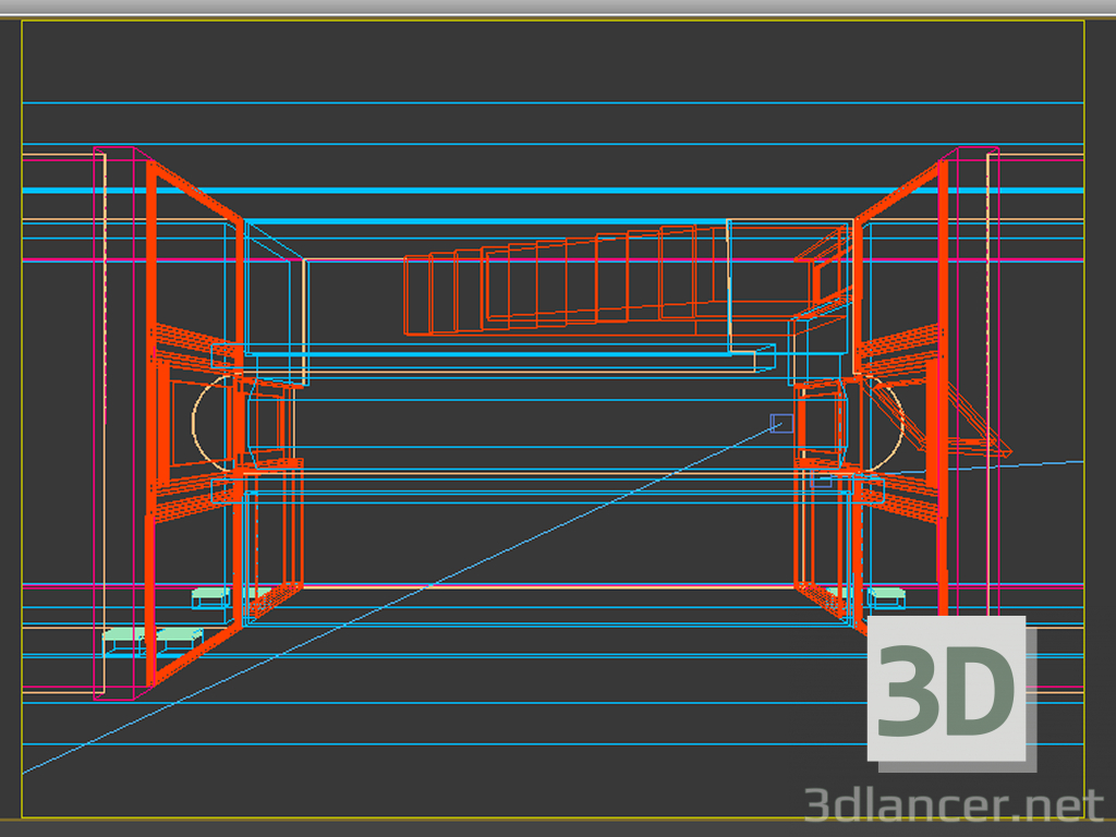3d model Azuma House by Tadao Ando | 26176 | 3dlancer.net