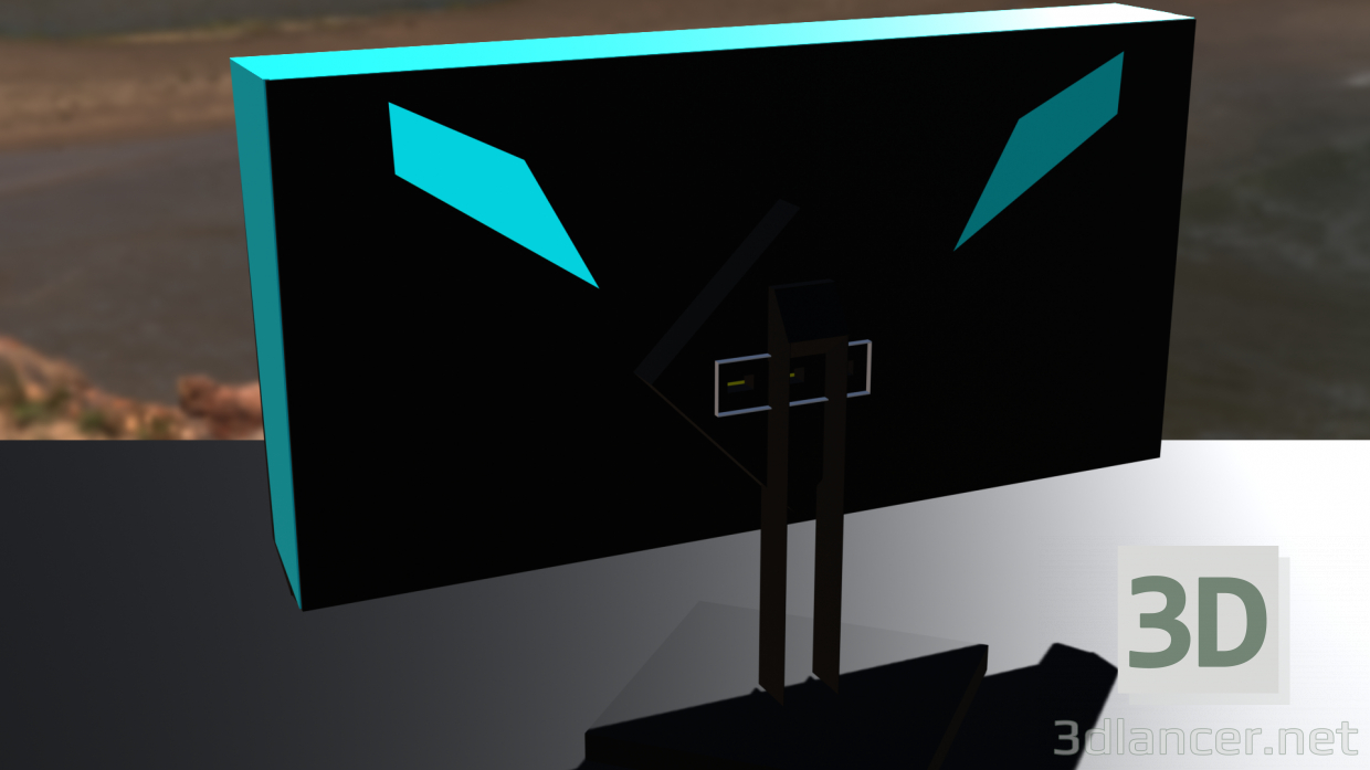 3d model GAMING MONITOR | 45183 | 3dlancer.net