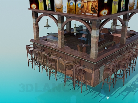 3d model brasserie | 2199 | 3dlancer.net