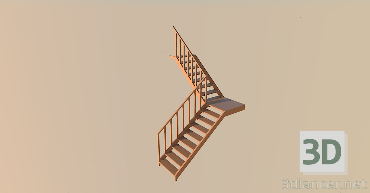 3d model Stairs | 78020 | 3dlancer.net