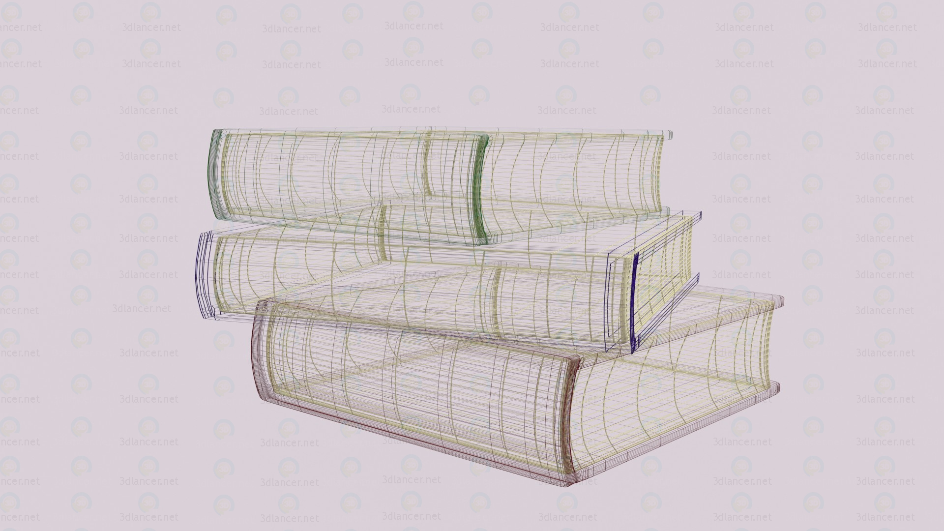3d model Stack of books | 11203 | 3dlancer.net