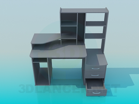 3d model computer table | 2203 | 3dlancer.net