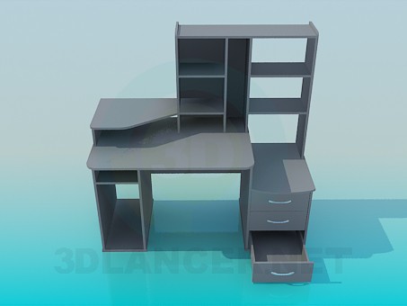 3d model computer table | 2203 | 3dlancer.net