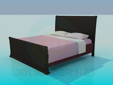 3d model Double bed | 4212 | 3dlancer.net