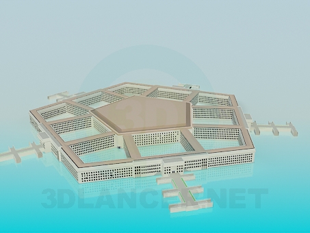 3d model pentagon | 8216 | 3dlancer.net