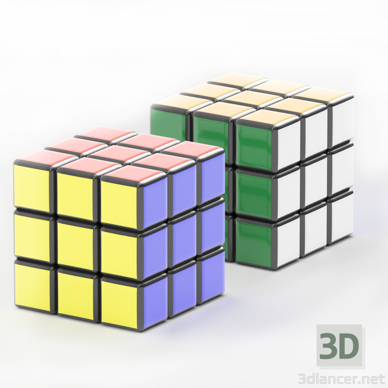 3d model Rubik's Cube | 87226 | 3dlancer.net
