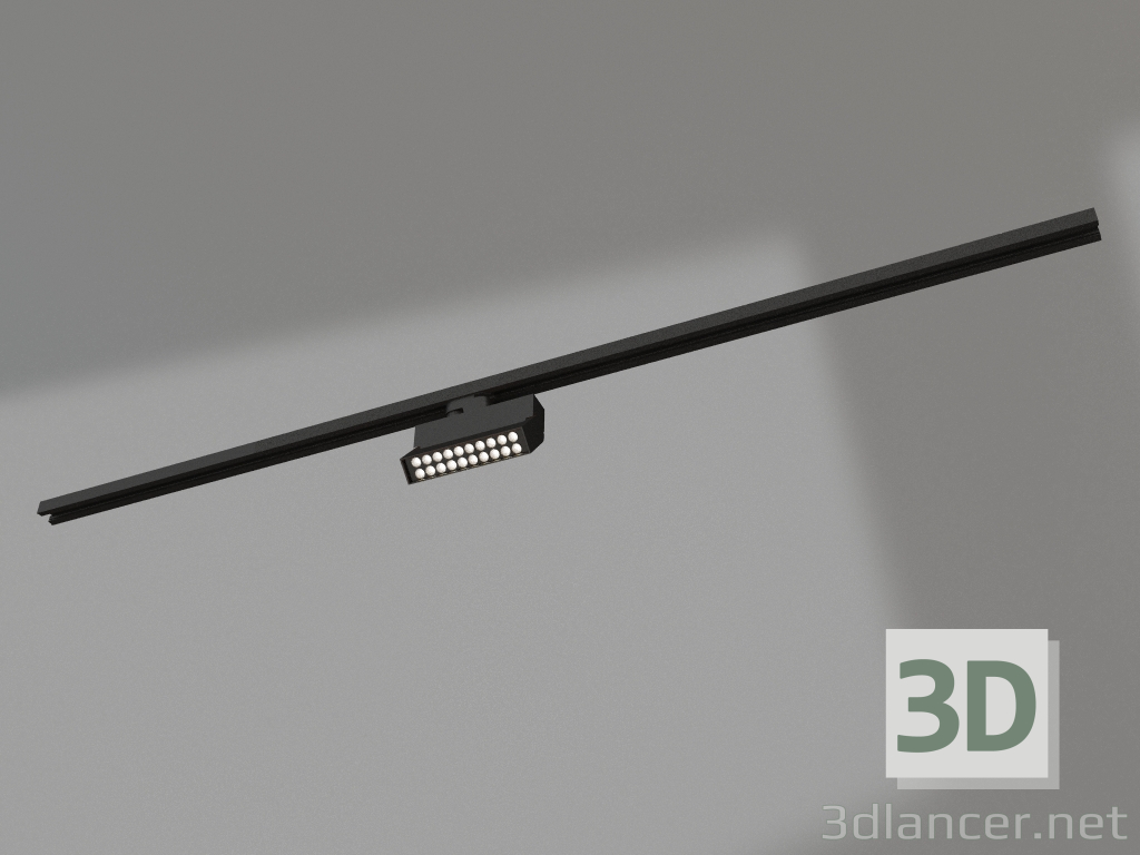 Modelo 3d Lámpara LGD-LOFT-TRACK-2TR-S170-10W Warm3000 (BK, 24 grados, 230V) | 88253 | 3dlancer.net