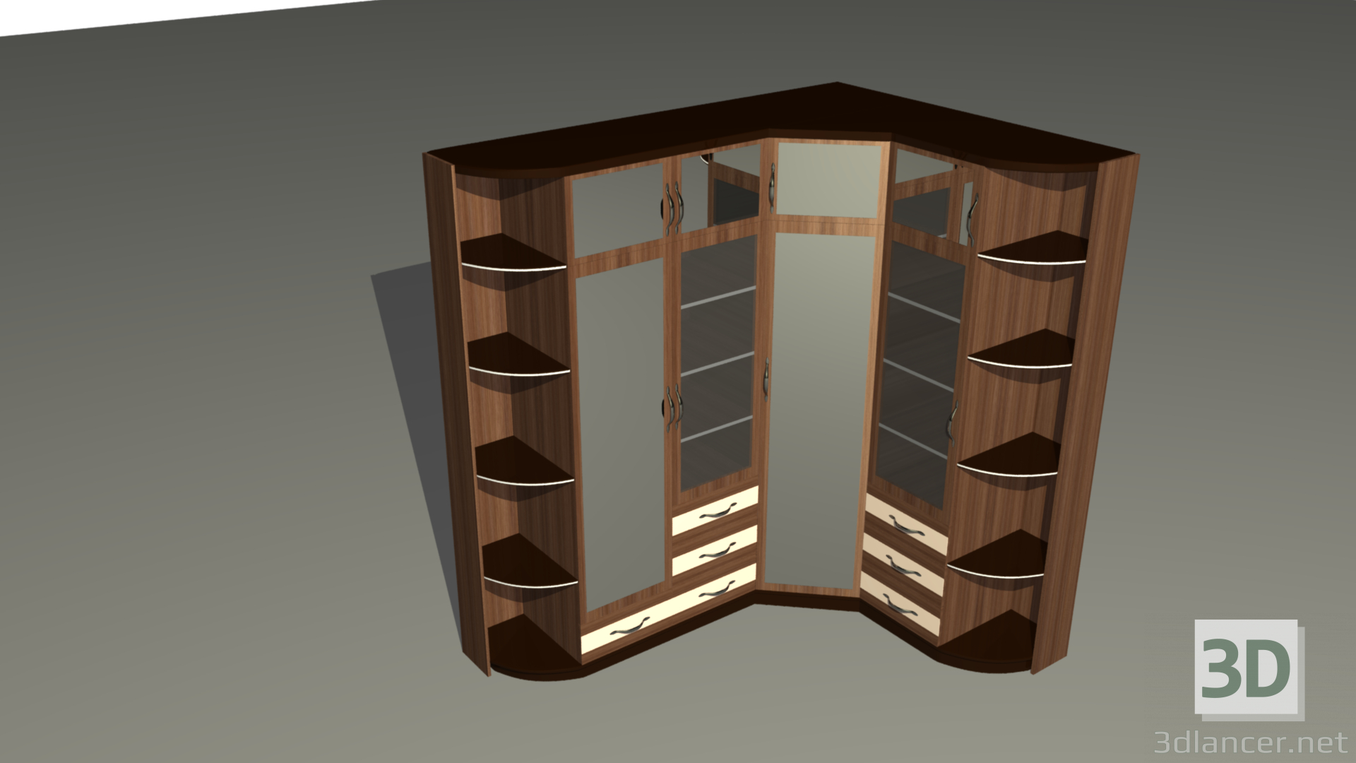 3d model Cabinet | 28254 | 3dlancer.net