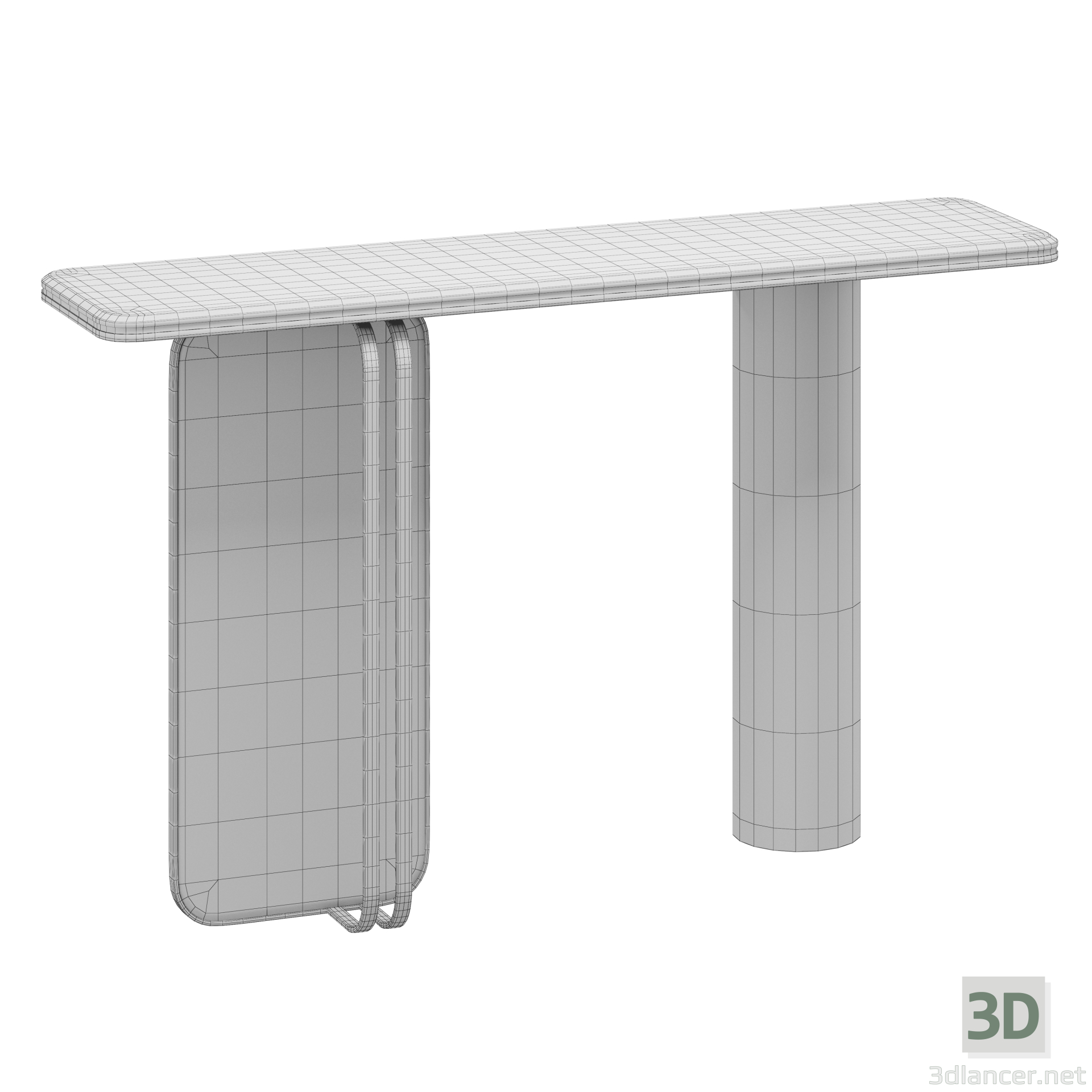 3d model Modern Console Table | 82267 | 3dlancer.net