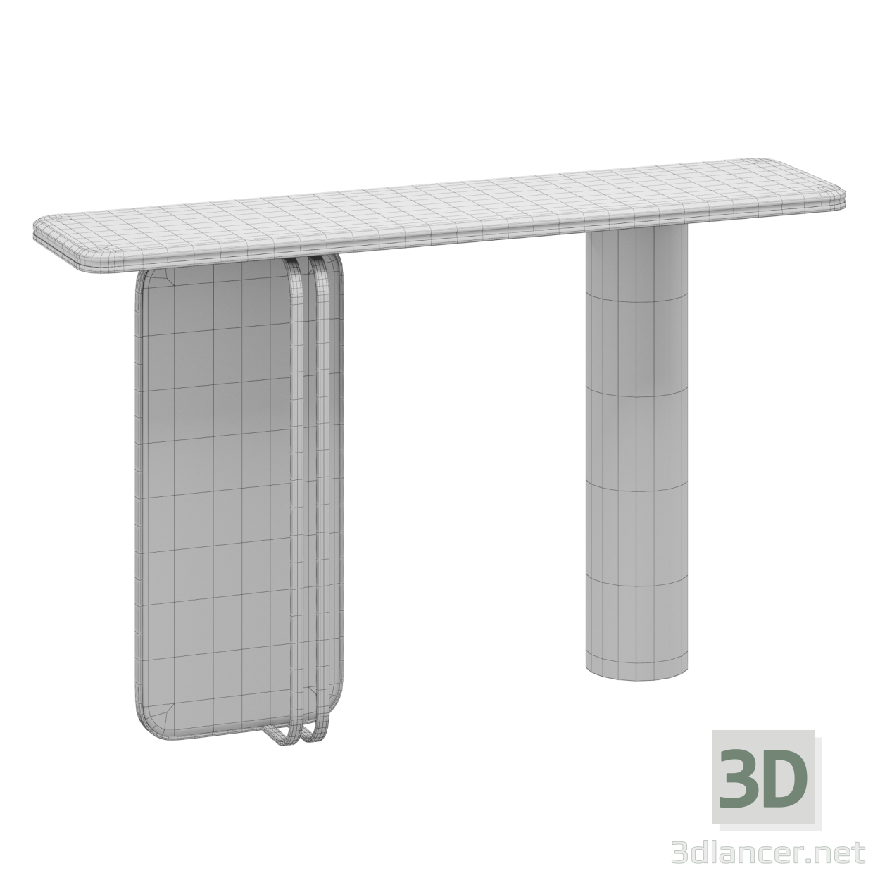 3d model Modern Console Table | 82267 | 3dlancer.net