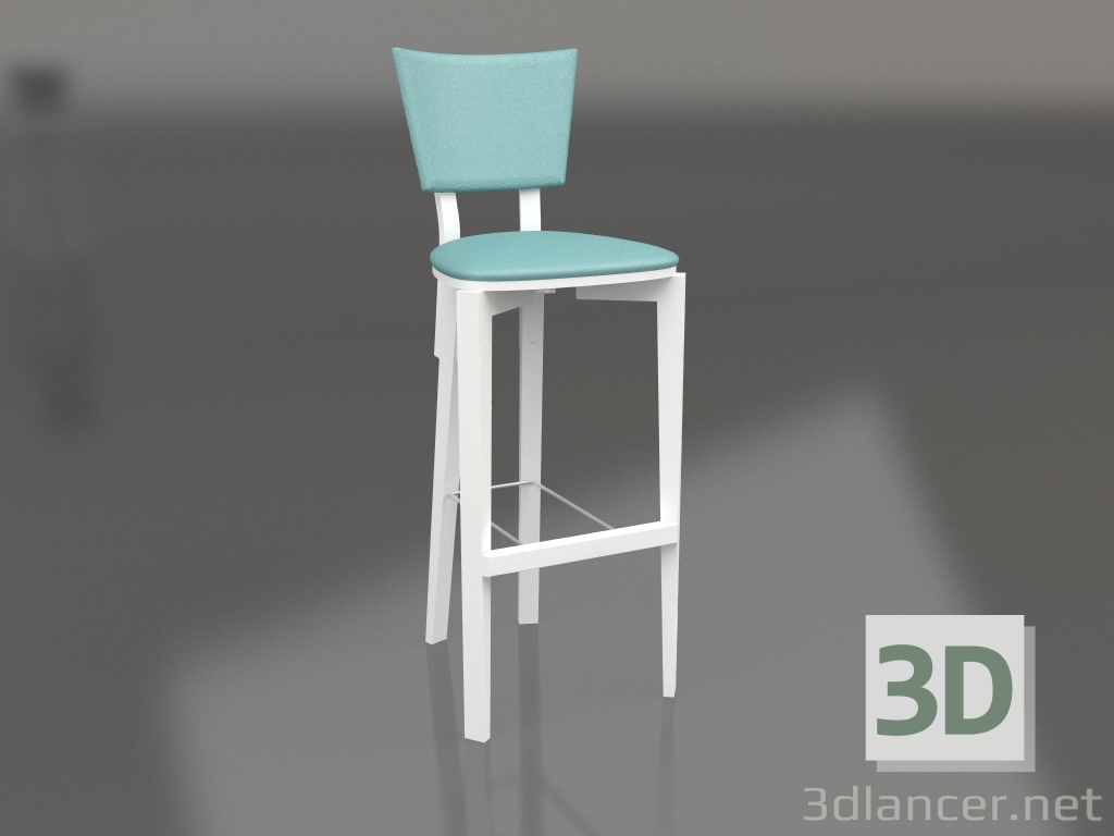 Modèle 3D Tabouret de bar trapèze (option 11) | 108268 | 3dlancer.net