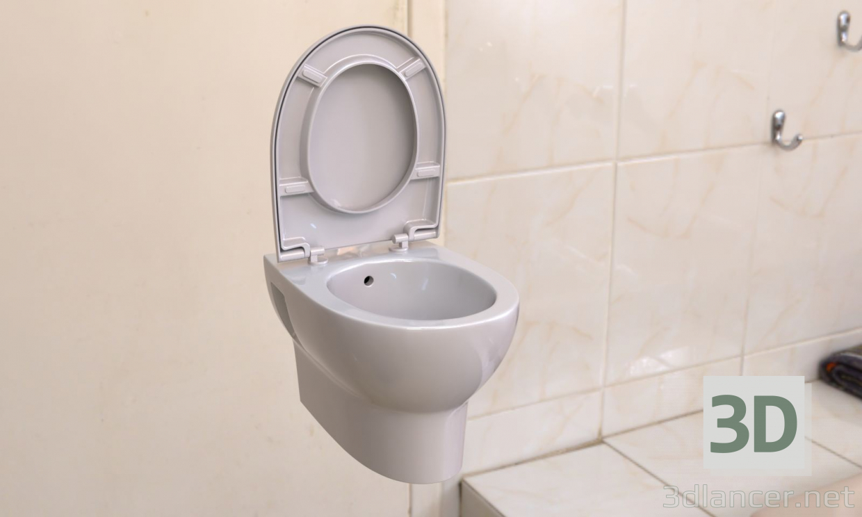 Modello 3d WC | 47287 | 3dlancer.net