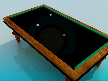 3d model Pool Table | 3292 | 3dlancer.net