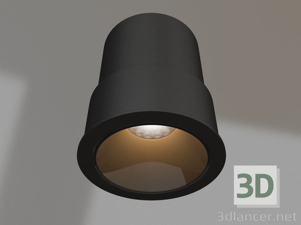 Modello 3d Lampada MS-ATLAS-BUILT-R58-10W Warm3000 (BK-BK, 35 gradi, 230V) | 87297 | 3dlancer.net