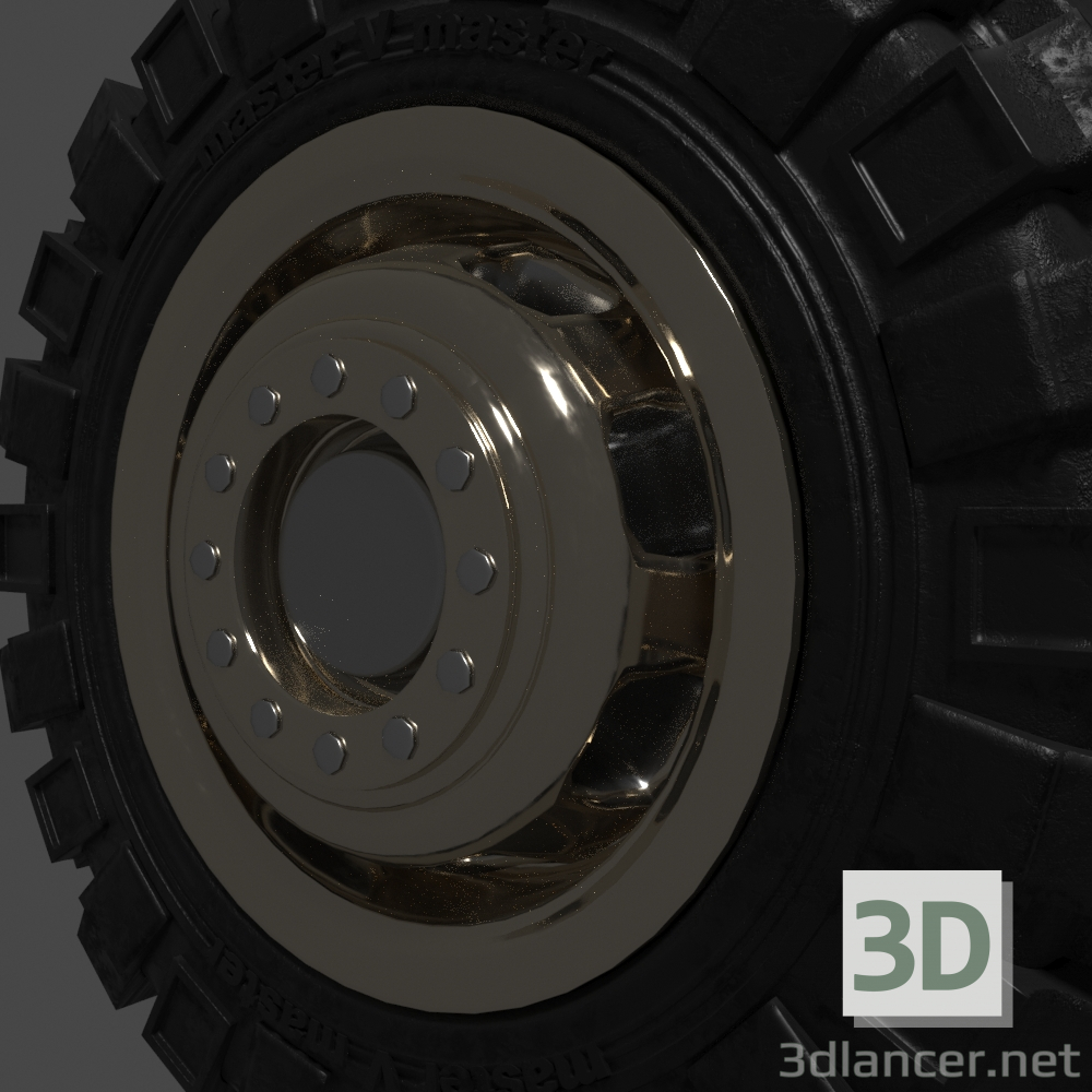 3d model Truck wheel | 34003 | 3dlancer.net