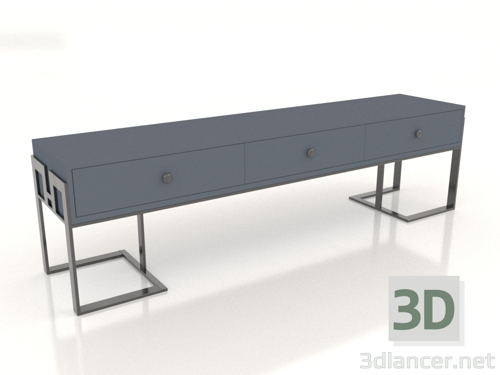 3d model TV stand (Azure) | 86305 | 3dlancer.net