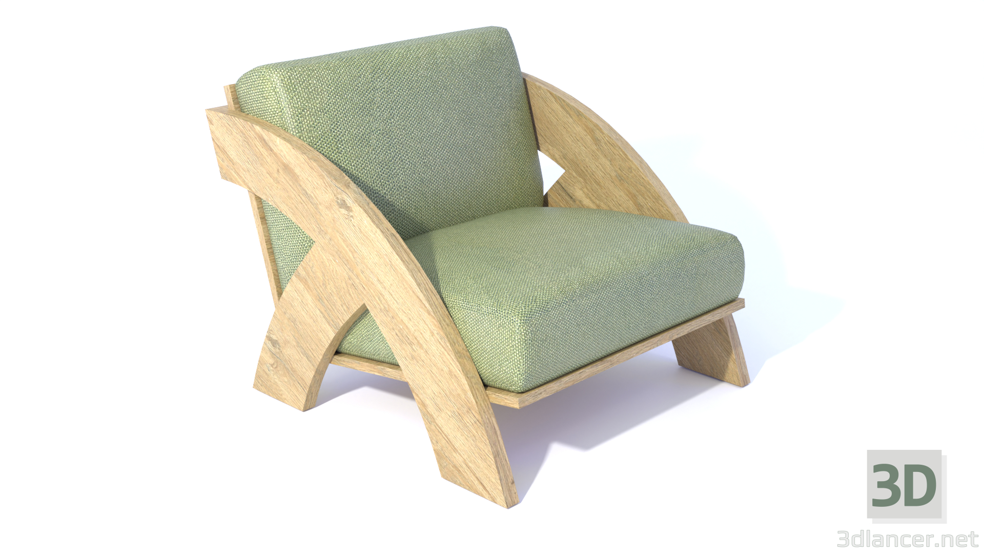 3d model Leibal Arc Chair | 99309 | 3dlancer.net