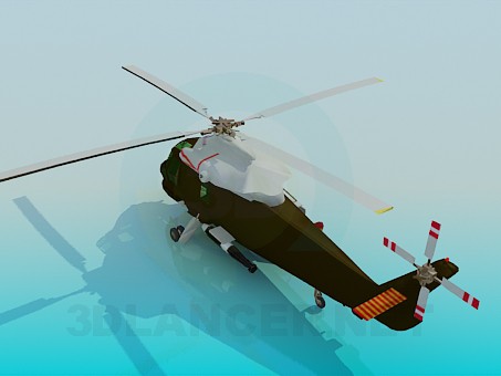 3d model AIRCRAFT : The Kaman SH-2F | 5031 | 3dlancer.net