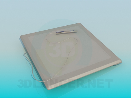 3d model Electronic drawing pad | 9321 | 3dlancer.net