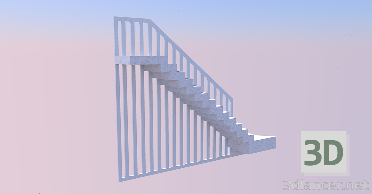 3d model Stairs | 81324 | 3dlancer.net